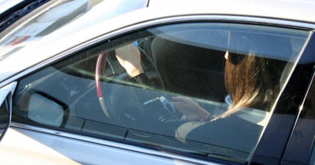 Texting while driving may get you on a billboard - CBS News