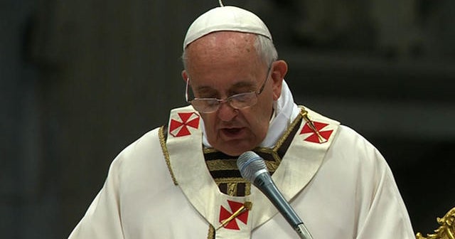 Pope admits to feeling sad and lonely at times - CBS News