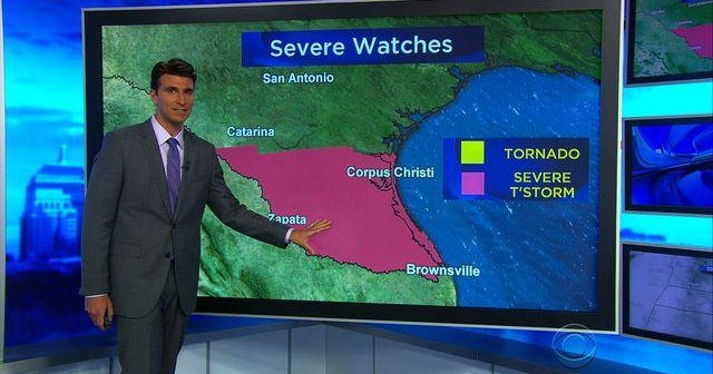 Severe weather sweeps across nation’s midsection - CBS News