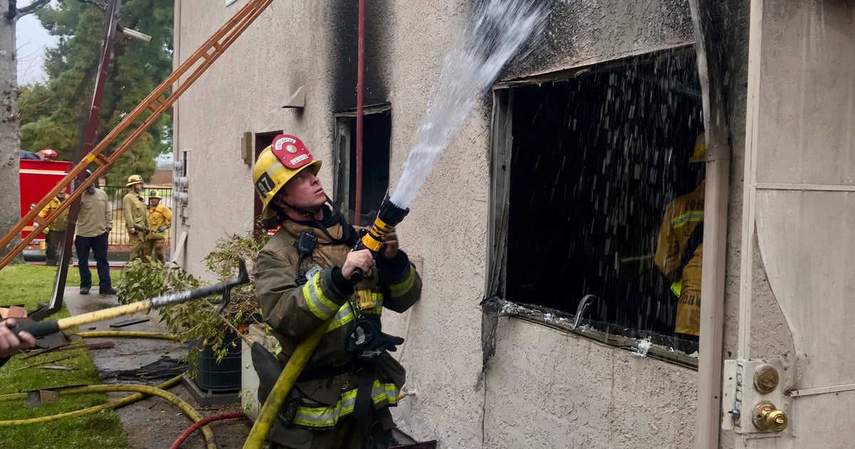 Two Firefighters Injured While Battling Apartment Complex In Azusa ...