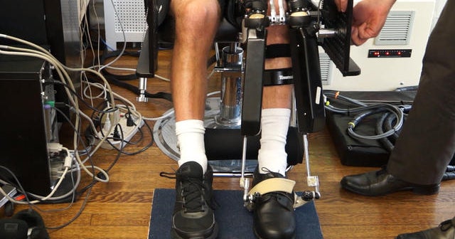 Robotics help runner rehabilitate after stroke - CBS News