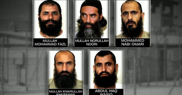 No sign yet of released Taliban members in Qatar - CBS News