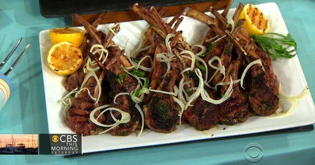 Chef Will Gilson serves up his famous spring lamb chops - CBS News