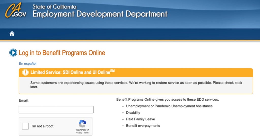 California EDD Website Experiencing Technical Issues - CBS San Francisco