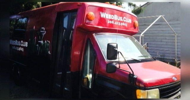 Weed Bus offers marijuana users a mobile place to smoke - CBS News