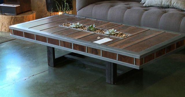 Building materials transformed into beautiful furniture - CBS News