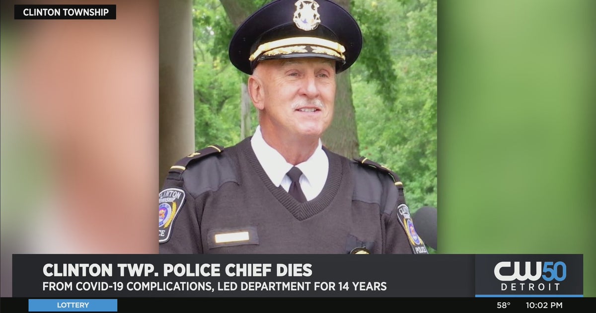 Clinton Township Police Chief Dies From COVID-19 Complications - CBS ...