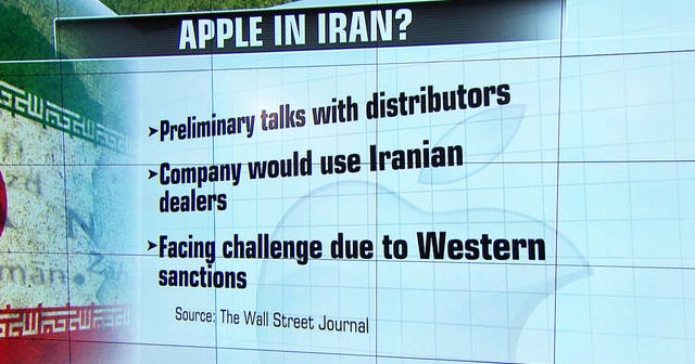 Apple in preliminary talks to sell smartphones in Iran - CBS News