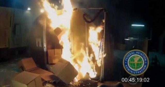 Lithium batteries spark fears of plane fires - CBS News