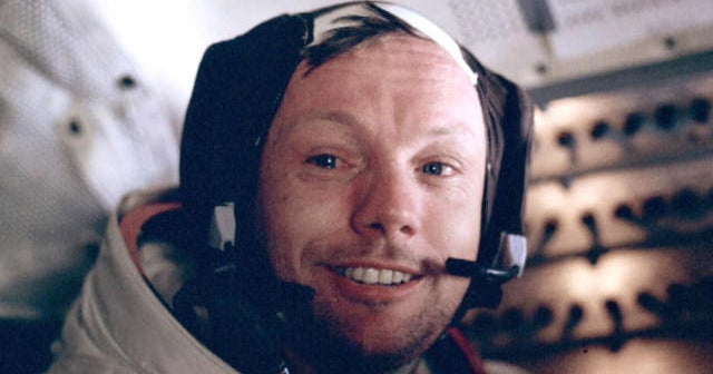 Neil Armstrong Kept Mementos From His Famous Walk On The Moon Cbs News