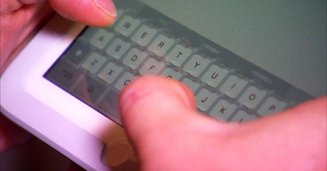 New touchscreen keyboard lets you feel the keys - CBS News