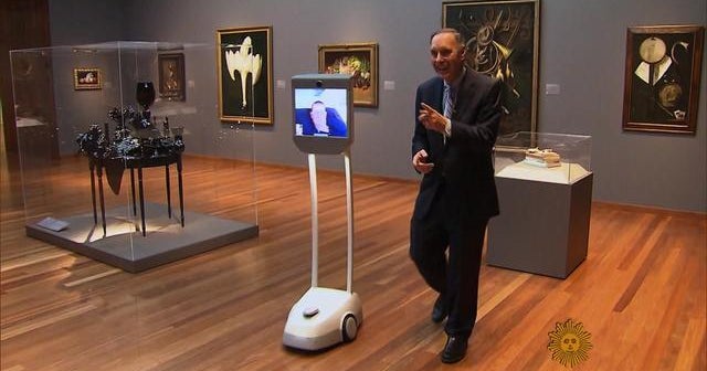 Robots open up the world of art - CBS News