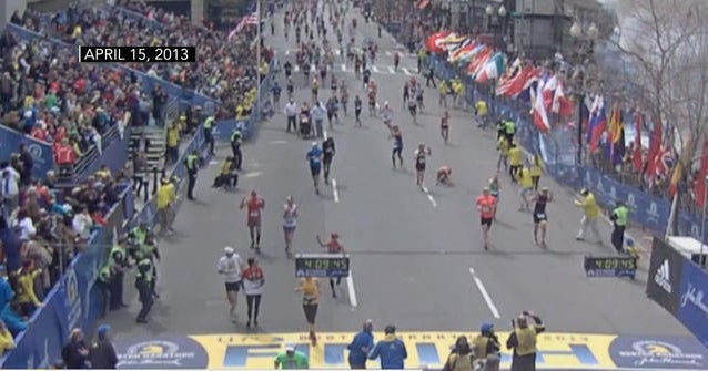 Never-before-seen videos show Boston Marathon explosions in bombing ...