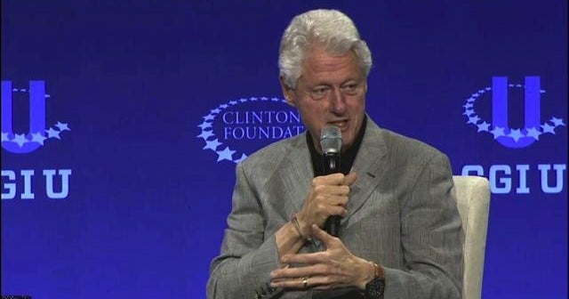 Bill Clinton on foreign donations: "I think it's a good thing" - CBS News