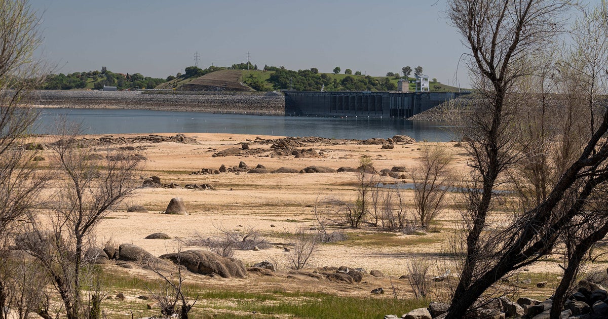Folsom Lake Reaches Extremely Low Levels