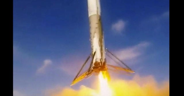 New video shows failed SpaceX landing - CBS News