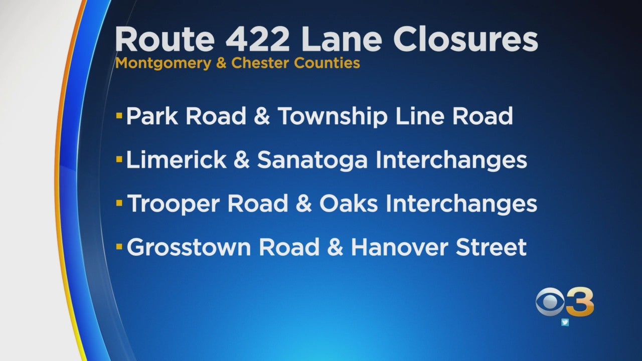 Route 422 news - Today’s latest updates - CBS Philadelphia