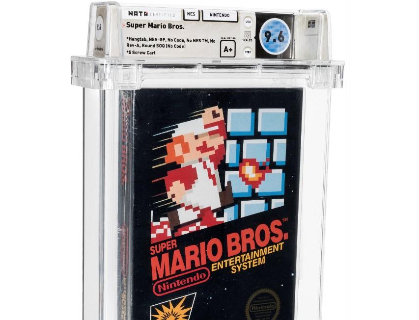 Unopened Super Mario Bros. game from 1986 fetches record $660,000 at ...