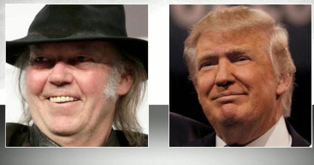Neil Young says Trump used hit song without permission - CBS News