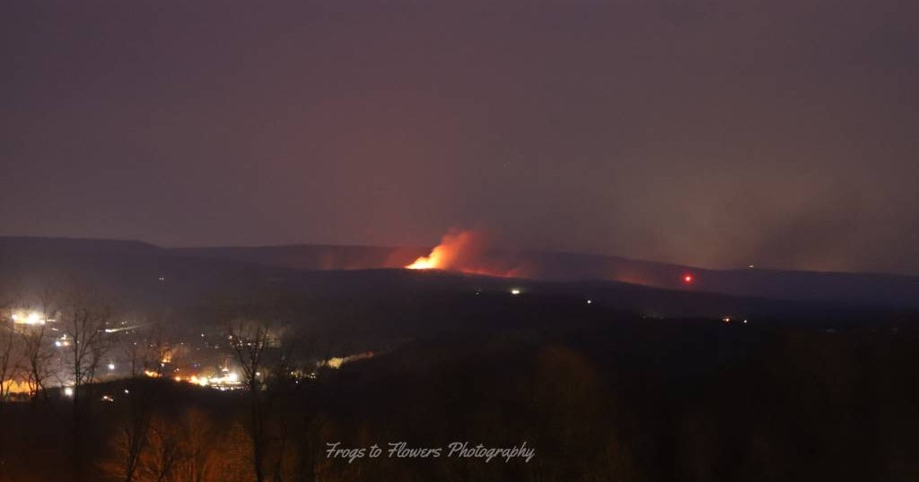 Forest Fires Burn Nearly 500 Acres At Ohiopyle State Park - CBS Pittsburgh