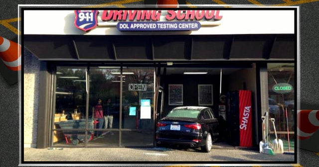 A (literal) crash course in driver's ed - CBS News