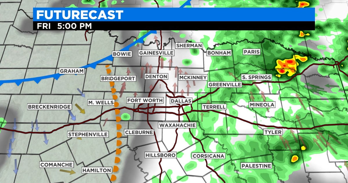 After Sunny Days, Severe Weather Threat Returns To North Texas Later ...