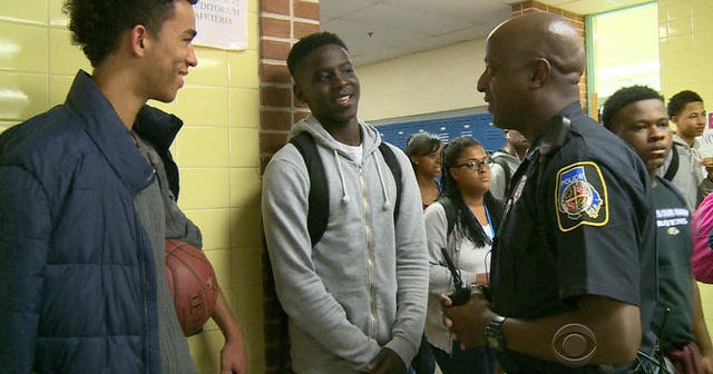 School-based policing under examination - CBS News