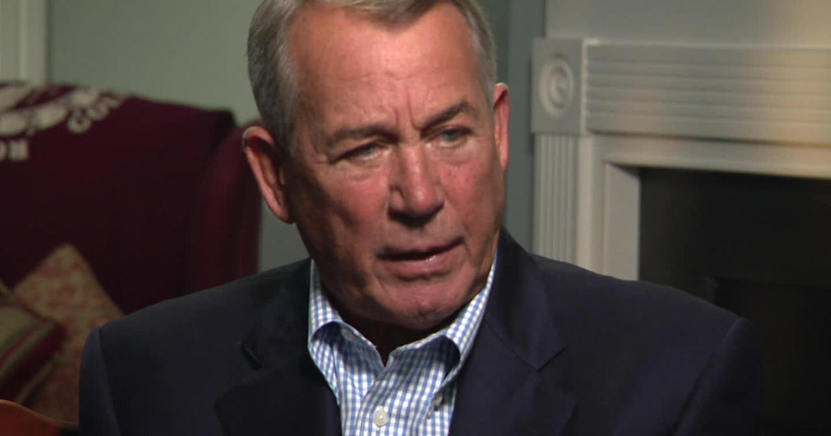 John Boehner on how the rise of ideologues harms America - CBS News