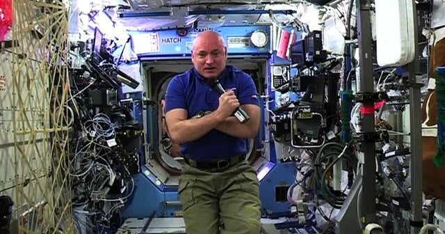 Astronaut Scott Kelly: I'm following the news from space - CBS News