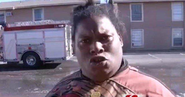 Fire victim's interview goes viral - CBS News