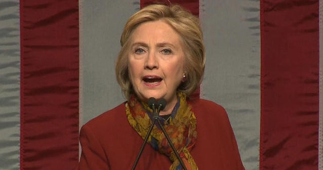 Clinton: GOP using "coded racial language" on Supreme Court - CBS News