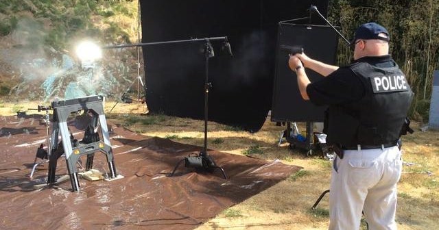 iPad exclusive: Behind the scenes: High speed cameras capture bullets ...