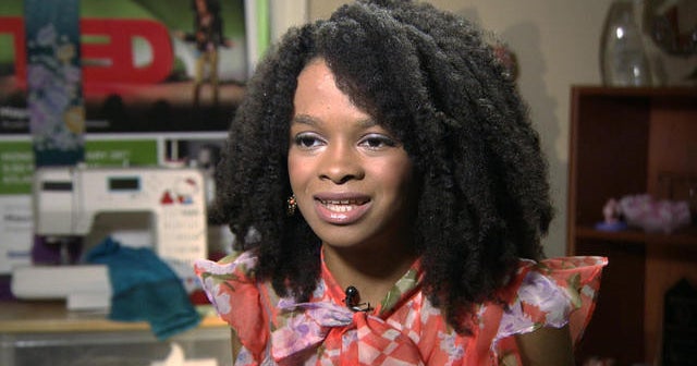 Teen entrepreneur Maya Penn stands out as author, activist - CBS News