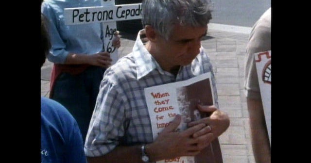 Father Berrigan: "I do what I quietly believe in" - CBS News