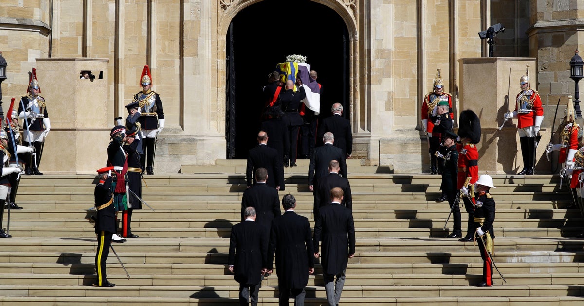 Prince Philip laid to rest at St. George's Chapel