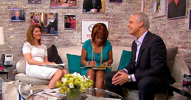 Eric Ripert in the Toyota Green Room - CBS News