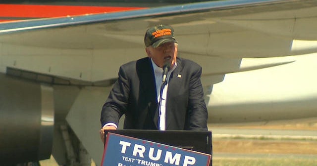 Trump on black supporter: "Look at my African-American" - CBS News