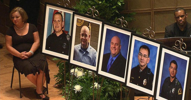 Dallas begins to heal after deadly shooting ambush - CBS News