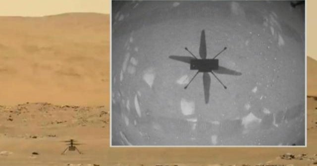 New video of Ingenuity's successful first flight, next mission could ...