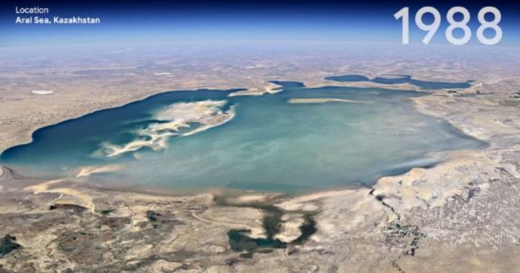 Google Earth's New 'Timelapse' Feature Dramatically Reveals 37 Years Of ...