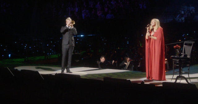 Barbra Streisand sings "Evergreen" - CBS News