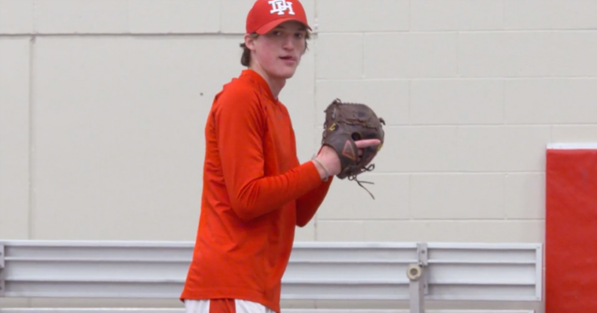 A rare cancer forced him to give up baseball. He returned for a final ...