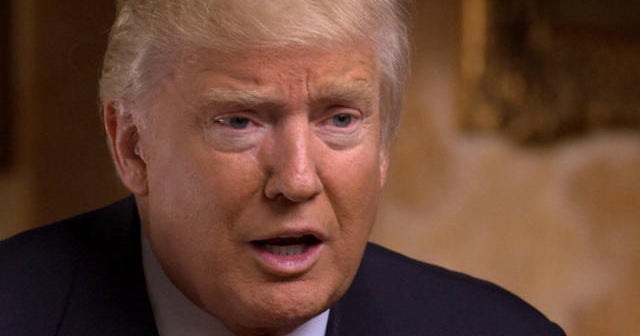 Donald Trump's message to protesters - CBS News