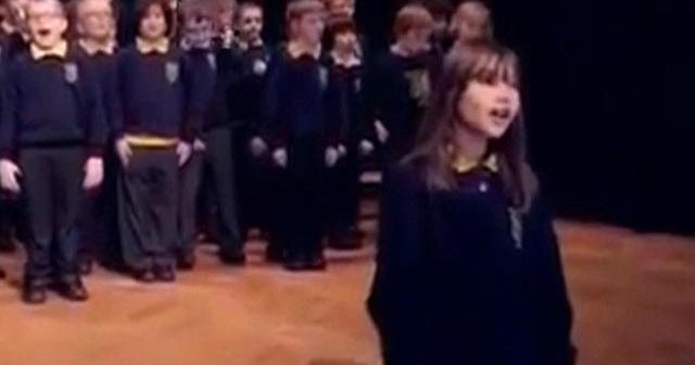 Autistic girl's angelic singing voice stuns the world - CBS News