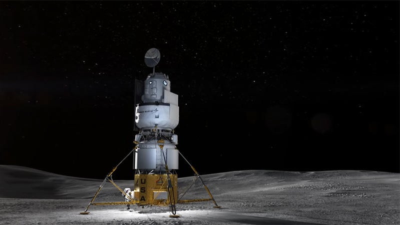 Blue Origin challenges NASA contract awarded to SpaceX for Artemis ...