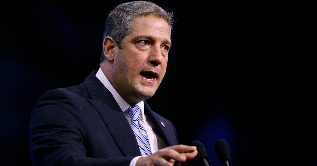 Rep. Tim Ryan breaks from Biden on student debt relief plan - CBS ...