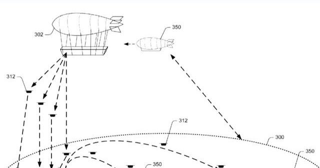 Amazon patents a warehouse in the sky - CBS News