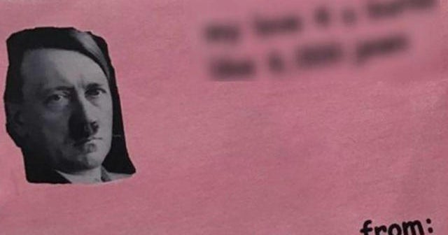 Holocaust-themed Valentine's Day card sparks outrage - CBS News