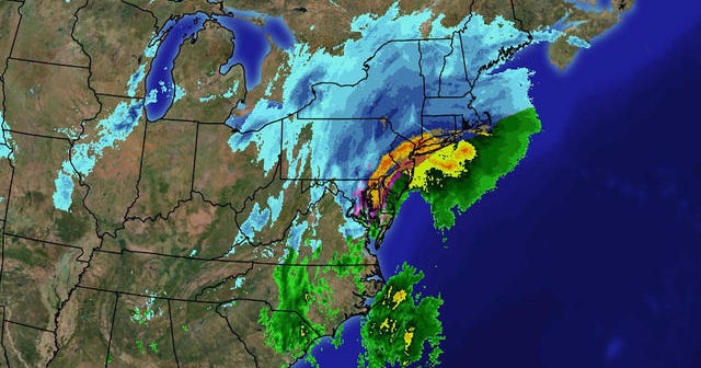 NYC command center works to keep city safe in storm - CBS News