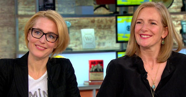 Gillian Anderson and Jennifer Nadel on new book empowering women - CBS News